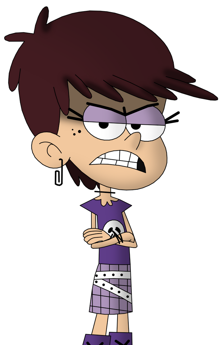 Luna Loud Irritated By Captainedwardteague On Deviantart