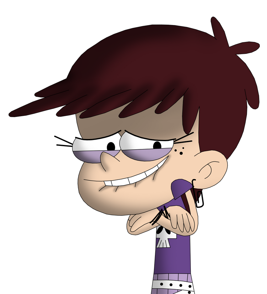 Luna Loud Holding Back Laughter By Captainedwardteague On Deviantart
