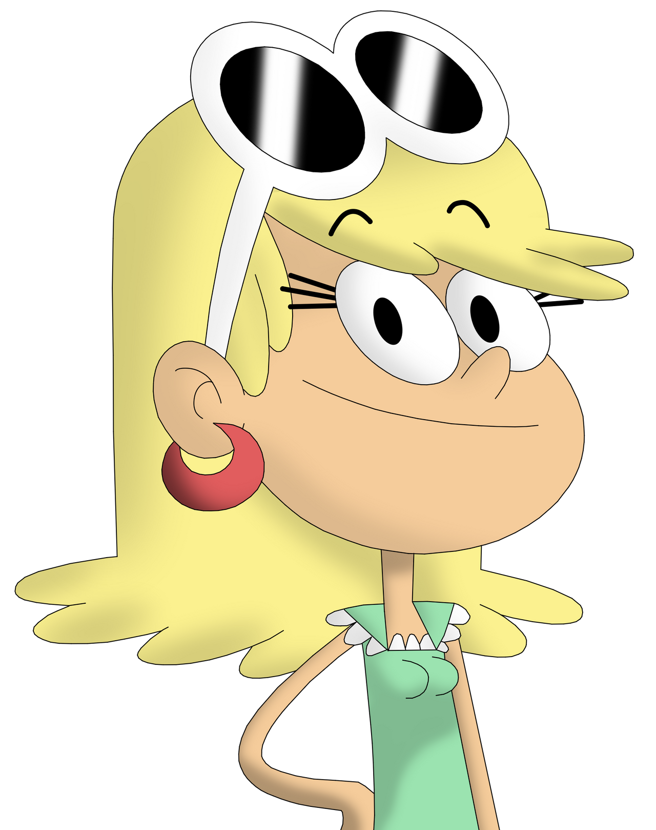 Leni Loud Happy By Captainedwardteague On Deviantart