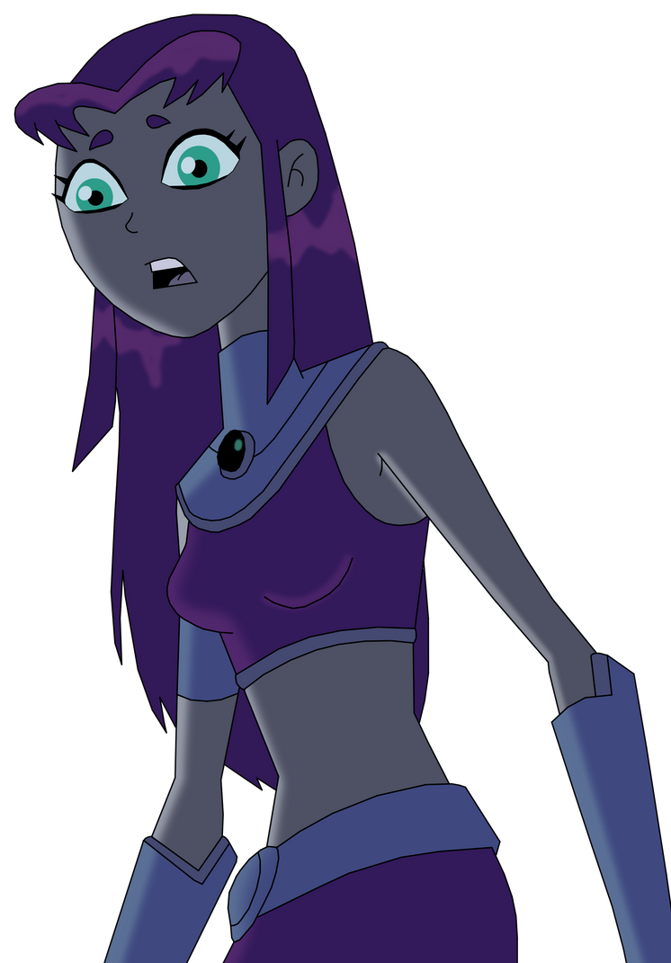 Starfire Scare Looking Down By Captainedwardteague On Deviantart