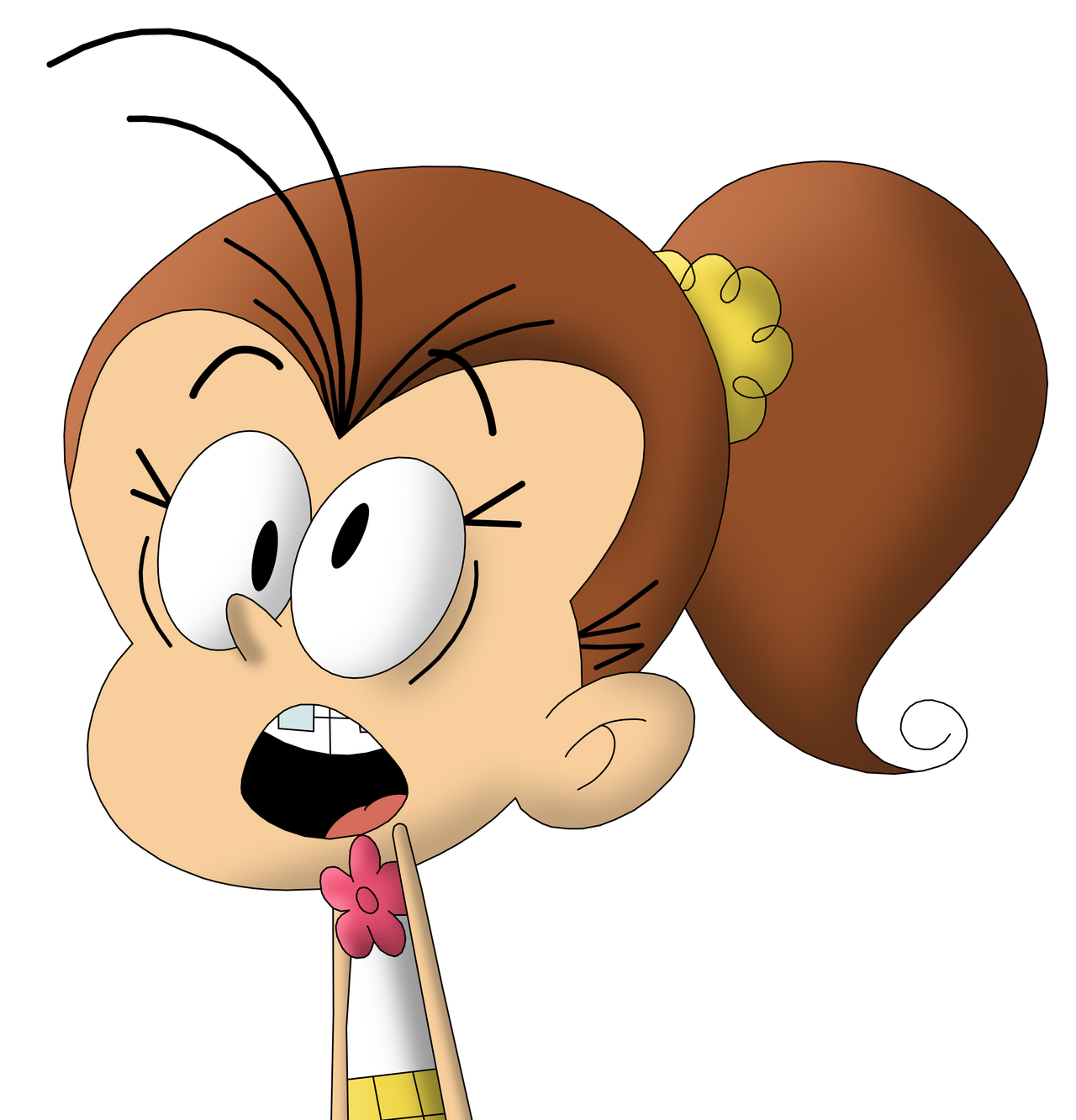 Luan Loud Dazed By Captainedwardteague On Deviantart