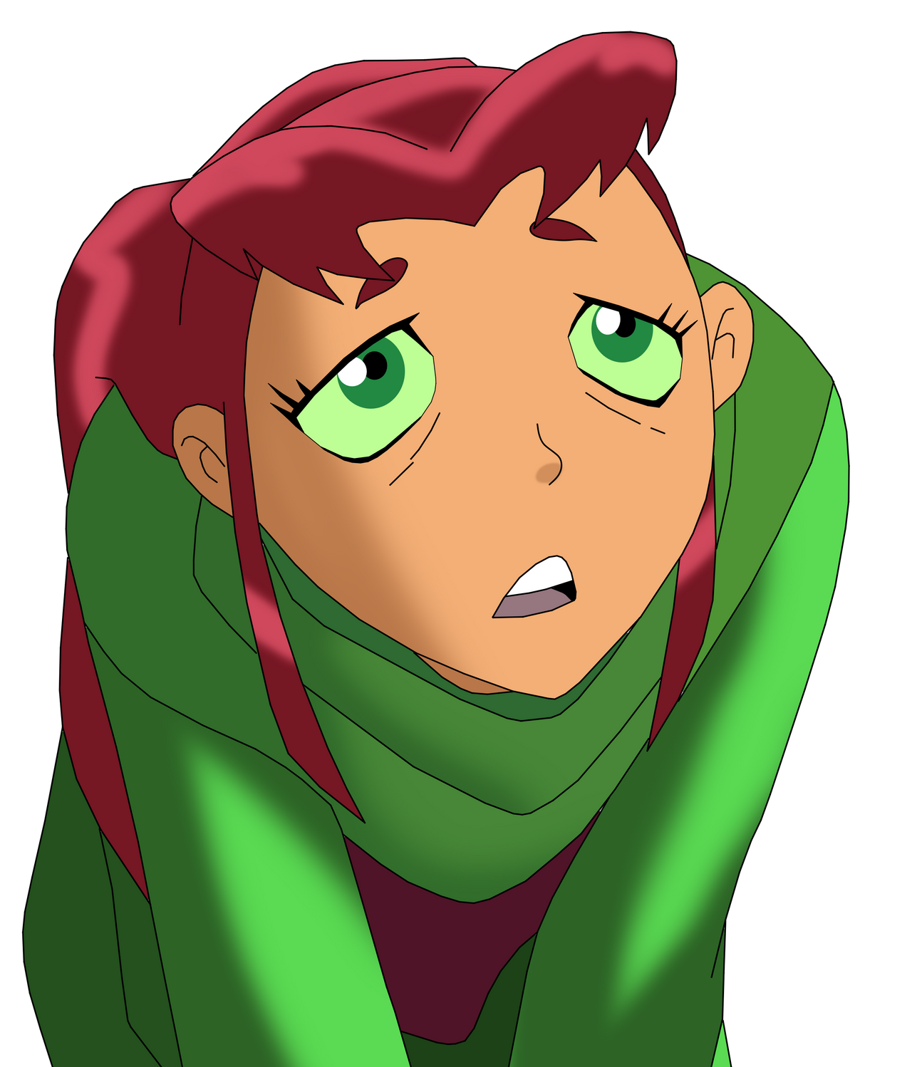 Starfire Extremely Dazed By Captainedwardteague On Deviantart