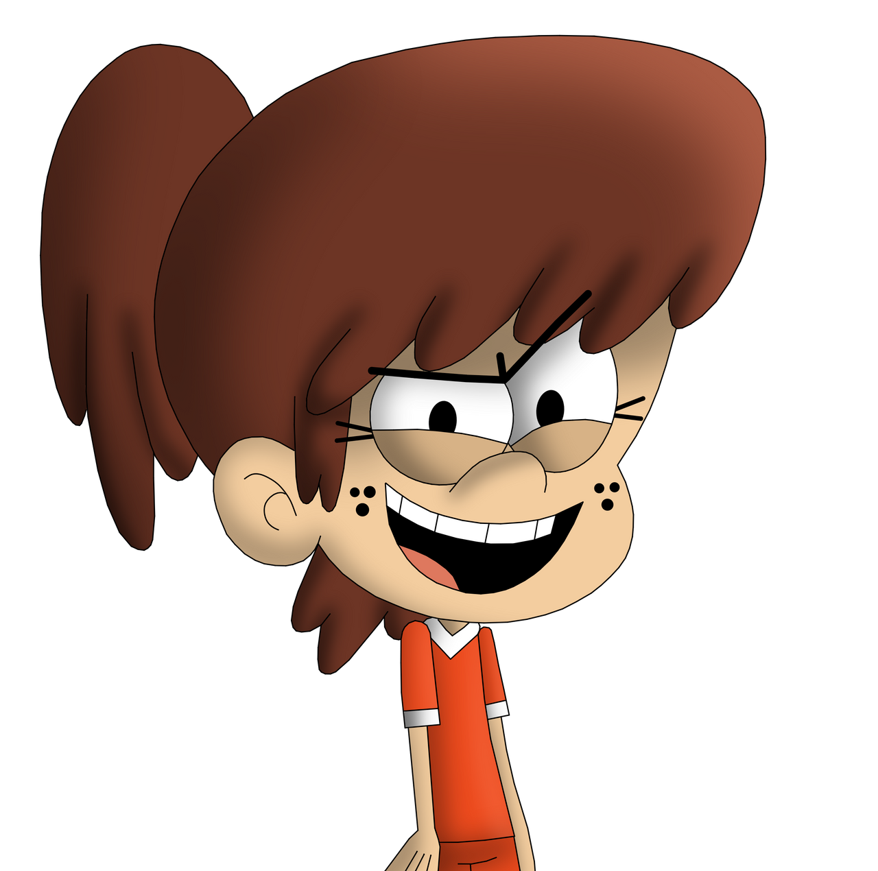 Lynn Loud Evil Smile By Captainedwardteague On Deviantart