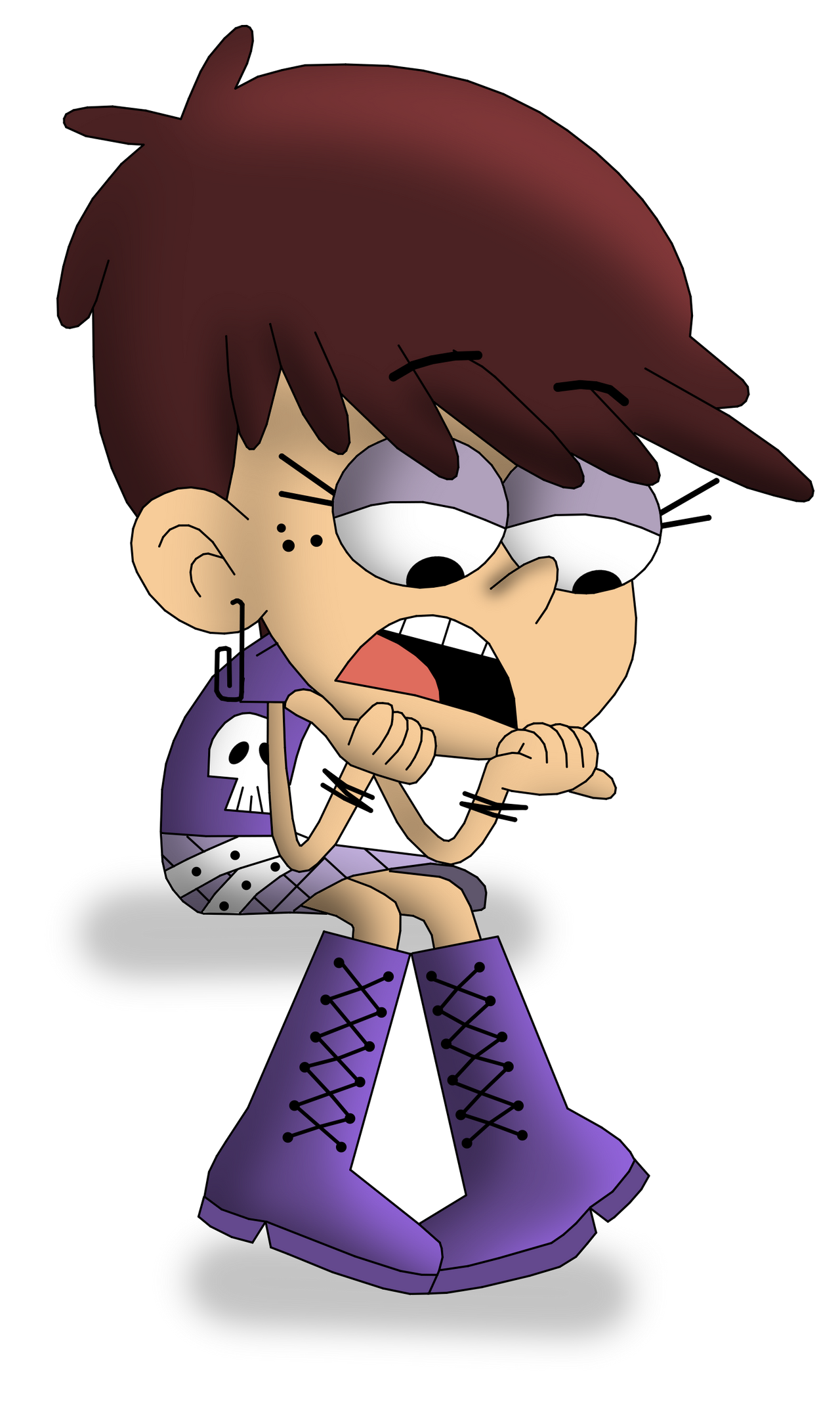 Luna Loud Has The Sads By Captainedwardteague On Deviantart