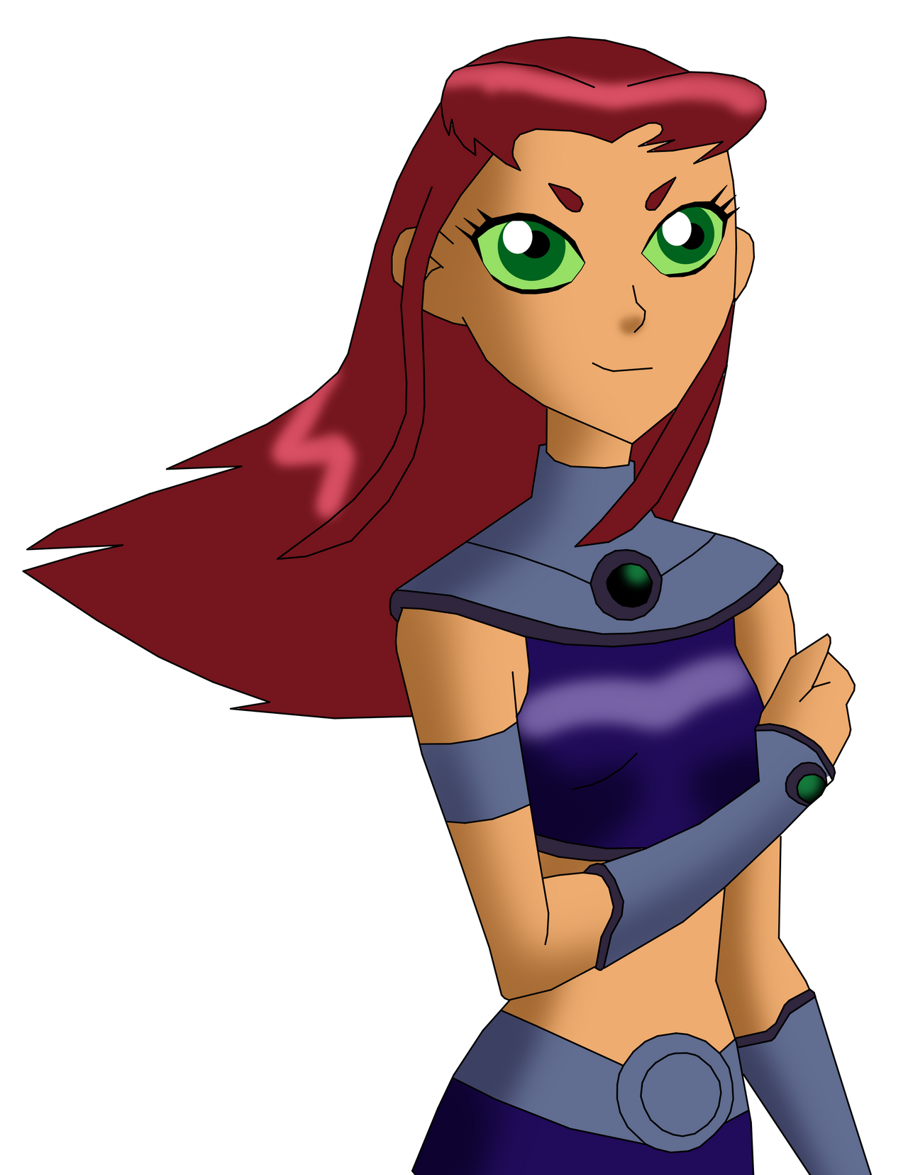 Starfire In Wind We Did It By Captainedwardteague On Deviantart