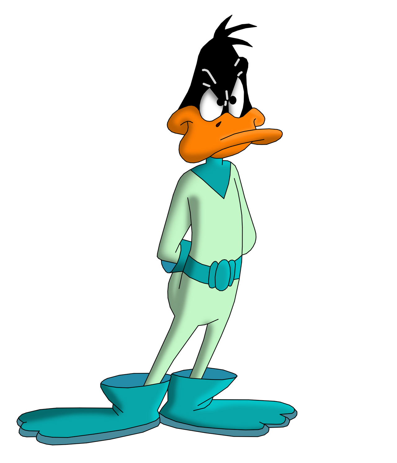 Duck Dodgers Full Confident By Captainedwardteague On Deviantart
