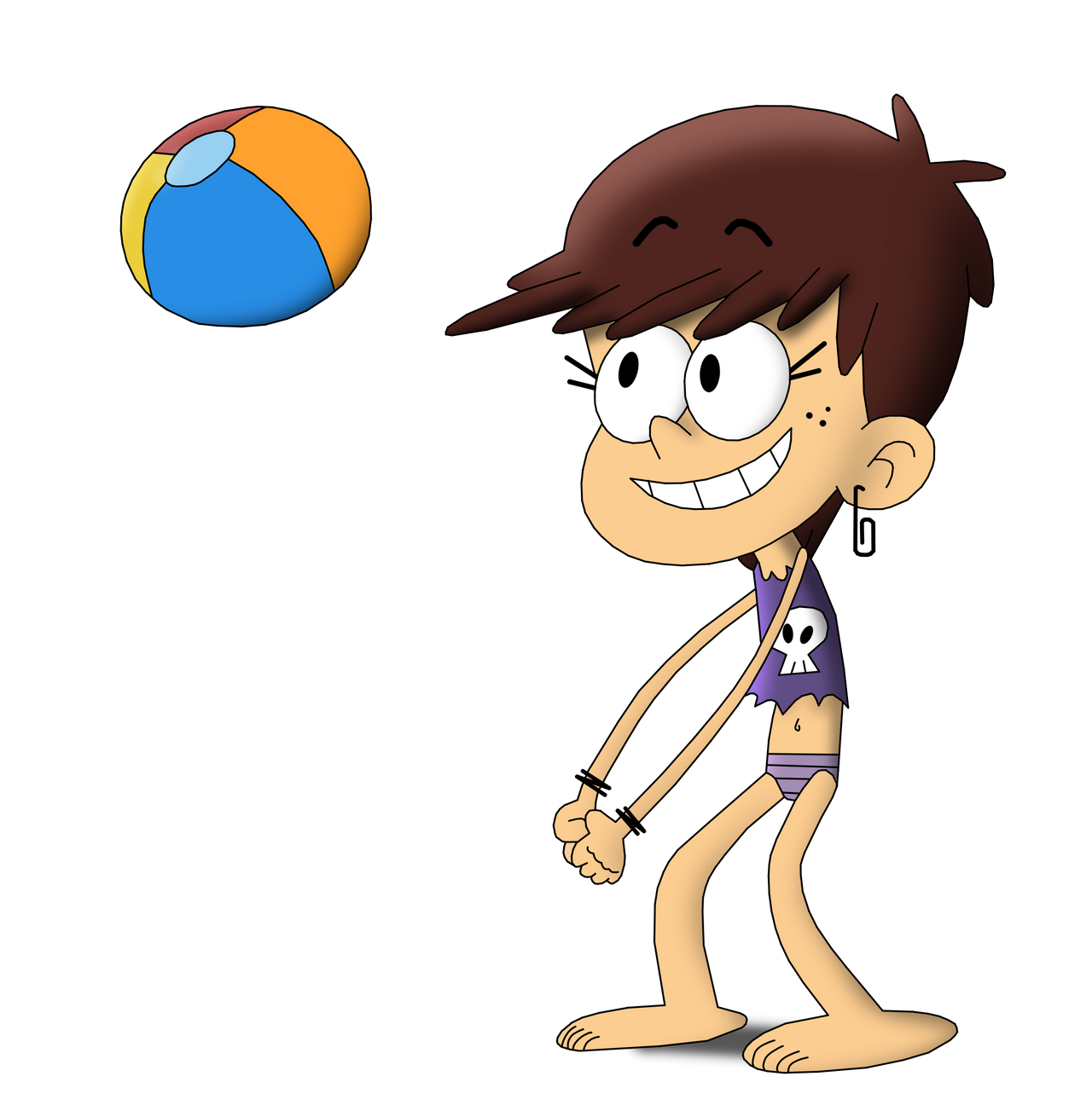 Luna Playing With A Beach Ball By Captainedwardteague On Deviantart
