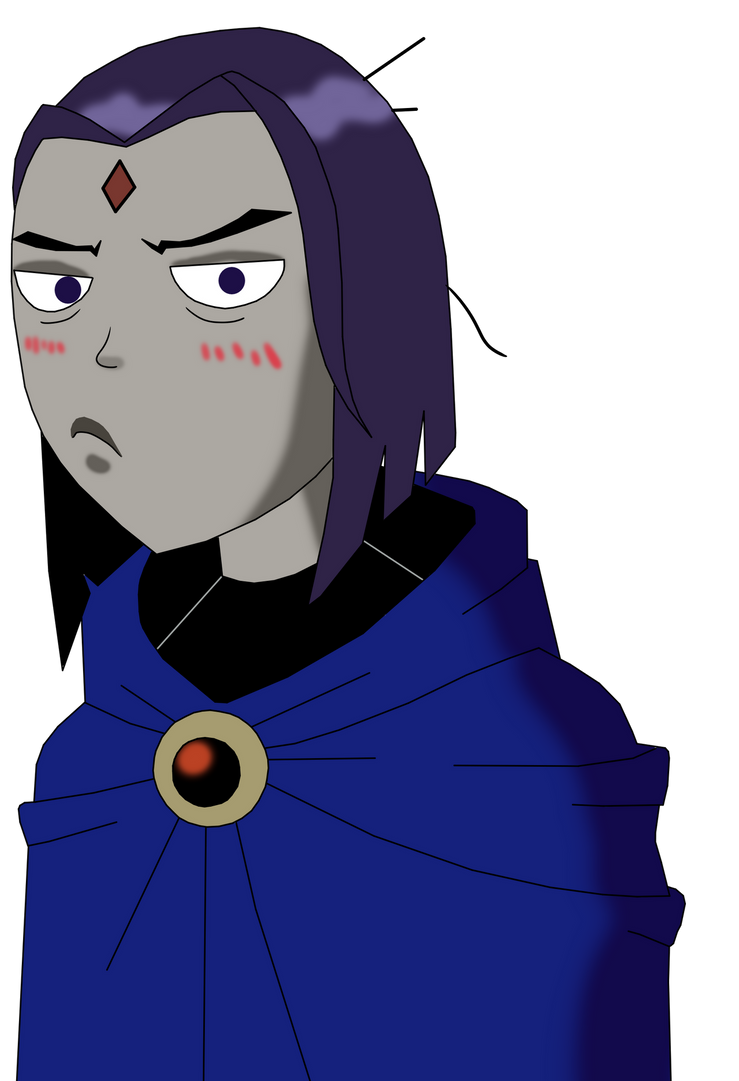 Raven Tired And Pouting By Captainedwardteague On Deviantart