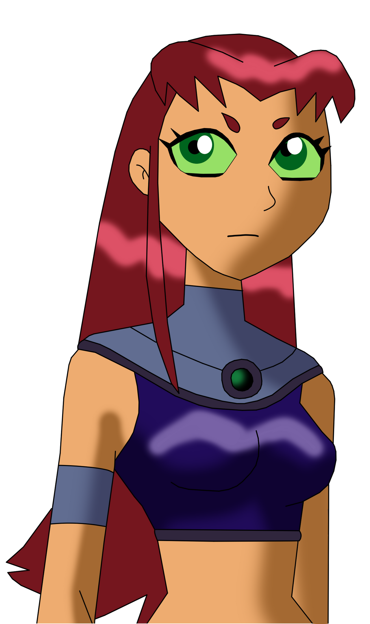 Starfire About Face By Captainedwardteague On Deviantart