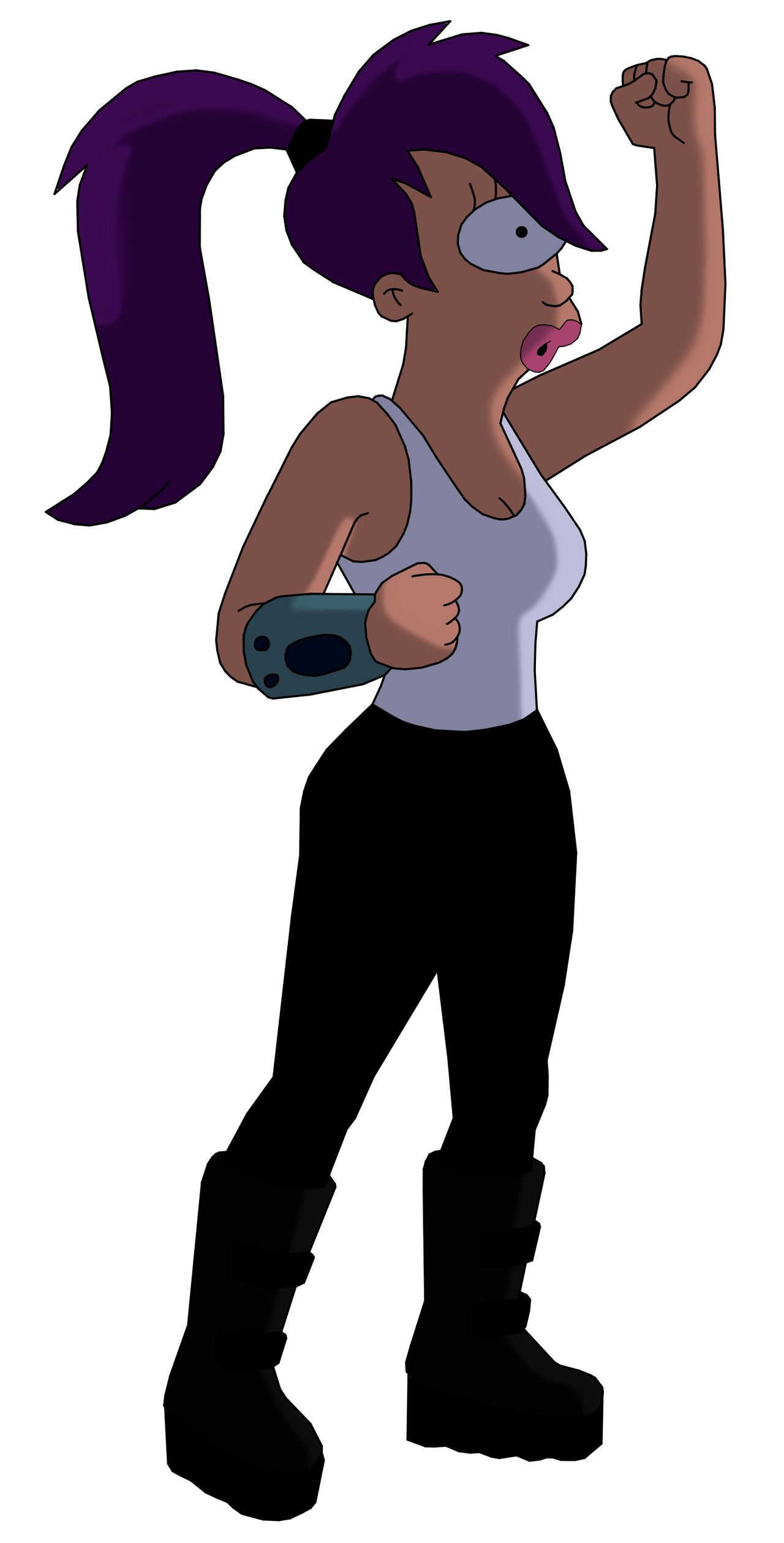 Leela Dark Woo Hoo By Captainedwardteague On Deviantart