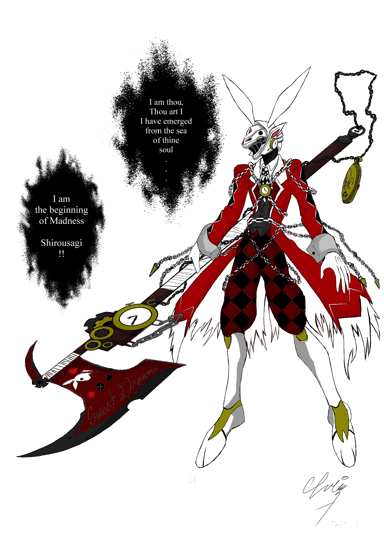 Custom Persona Shirousagi By Redscar Nova On Deviantart