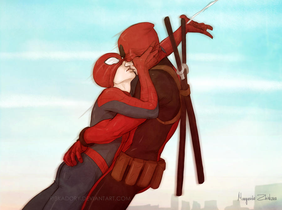A Kiss Before We Go By Ribkadory On Deviantart