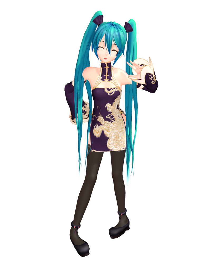 Mmd Njxa2 Chinese Miku By Invisionstyle On Deviantart