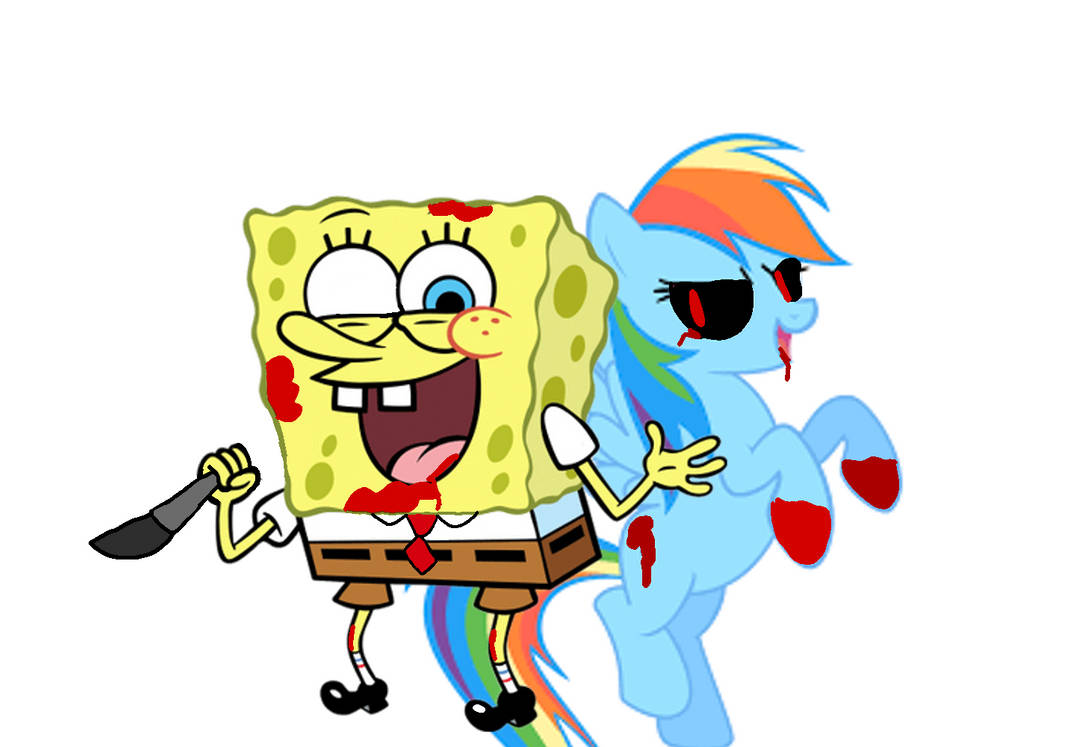 Insane Spongebob And Rainbow Dash by Spongebobidears3949w on DeviantArt Insane Spongebob And Rainbow Dash by Spongebobidears3949w on DeviantArt