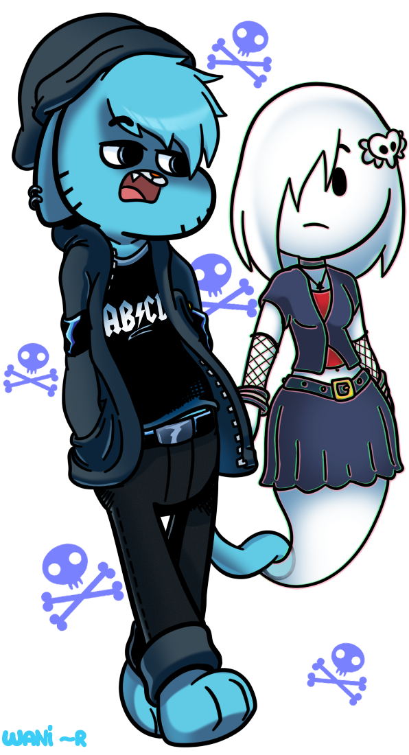 Teens Gumball And Carrie By Waniramirez On Deviantart