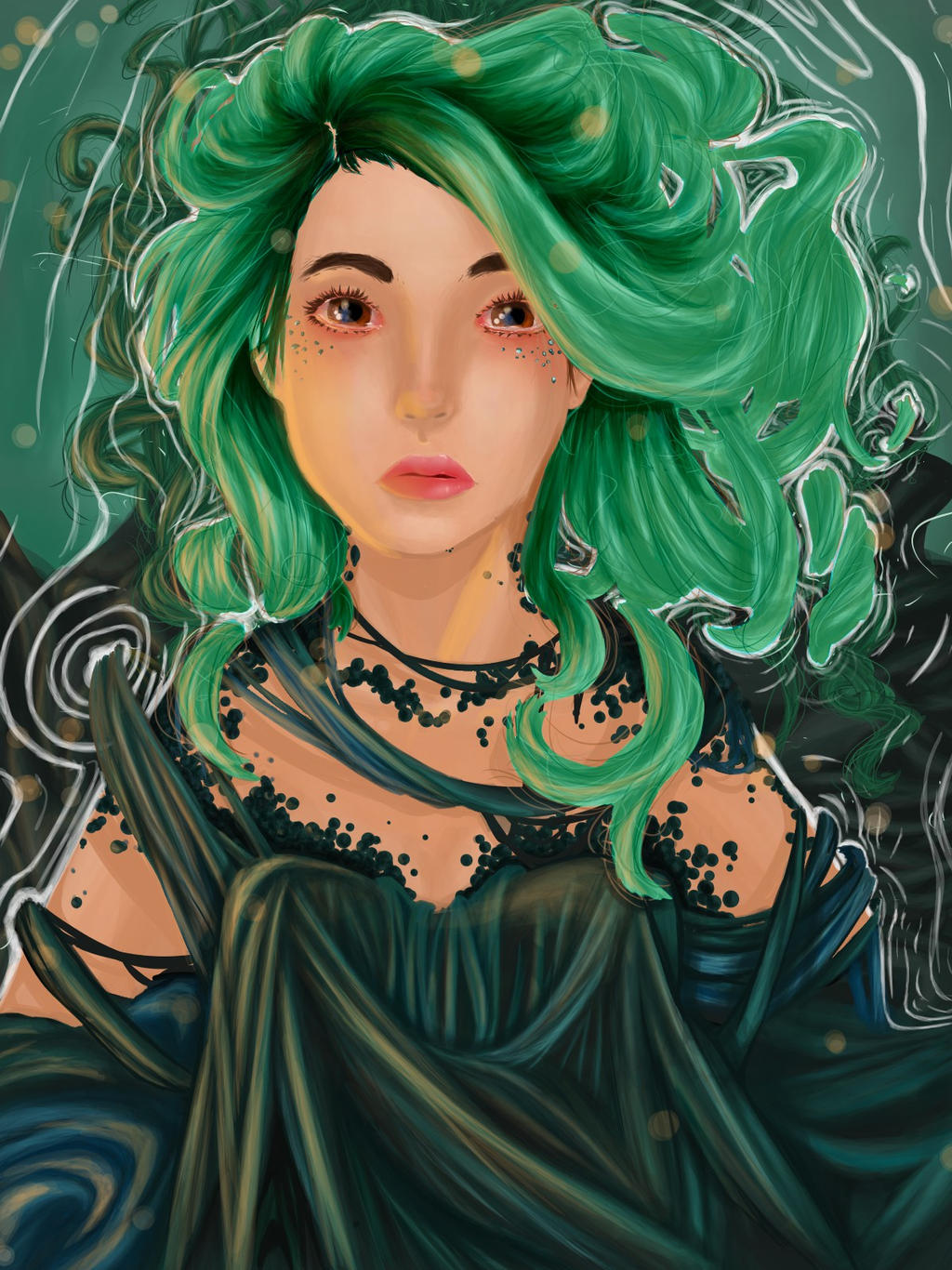 Water Nymph By Was Sabii On Deviantart