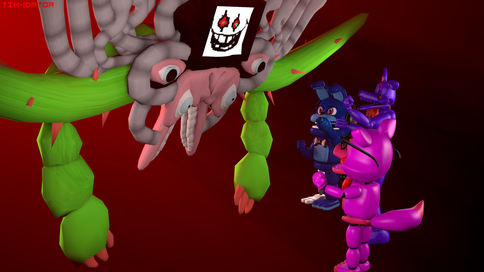 Sfm Omega Flowey Fight By Tim Idator On Deviantart