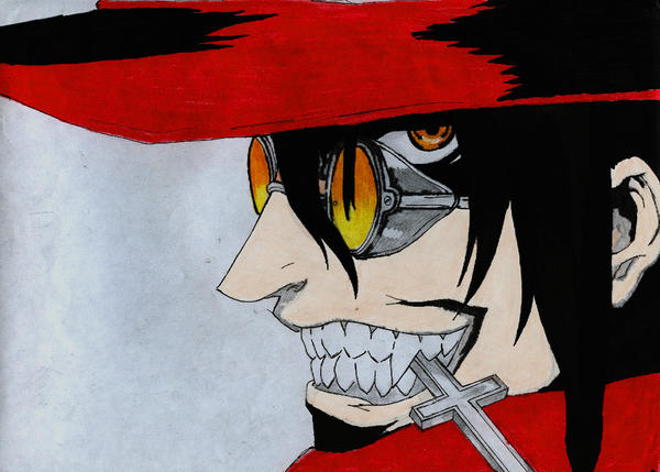 Alucard with a cross by Kosuke-kun on DeviantArt