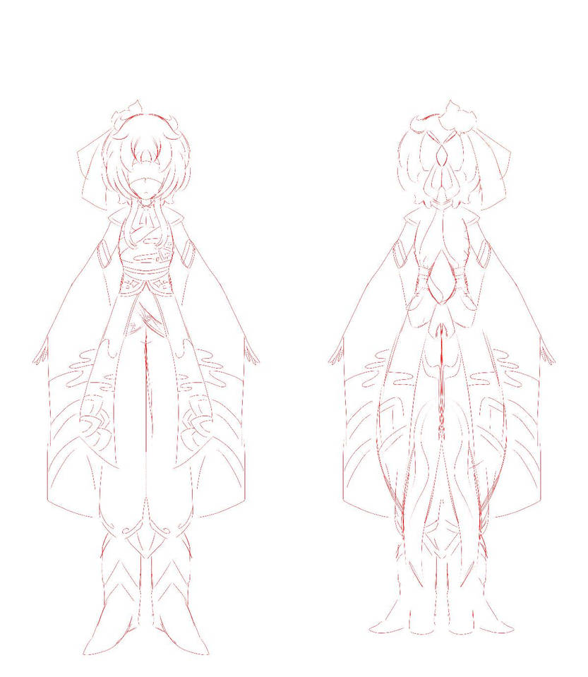 Genshin Impact Oc Wip By Umbrellainyourwall On Deviantart
