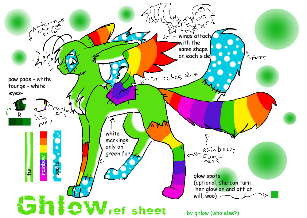 Ghlow Reference Sheet by ghlow on DeviantArt