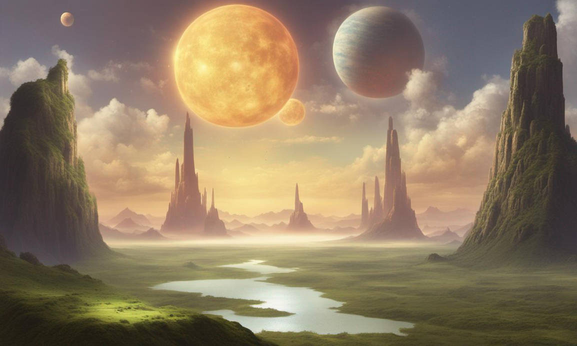 Fantasy Landscape by EverwoodElf on DeviantArt Fantasy Landscape by EverwoodElf on DeviantArt