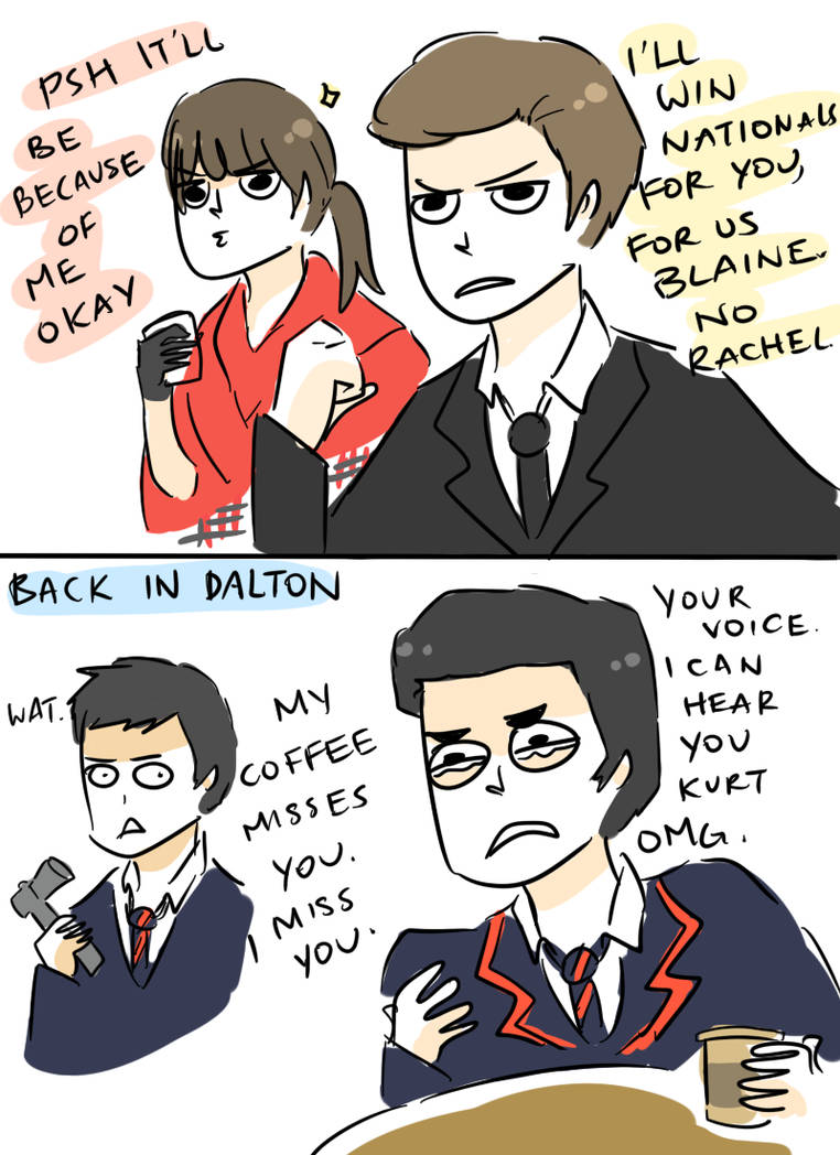 Klaine Nationals By Randomsplashes On Deviantart