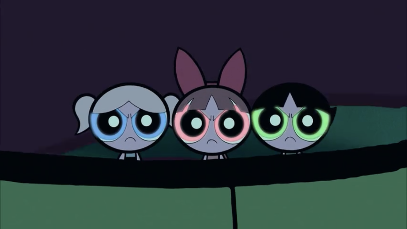 Angry Faces Powerpuff Girls