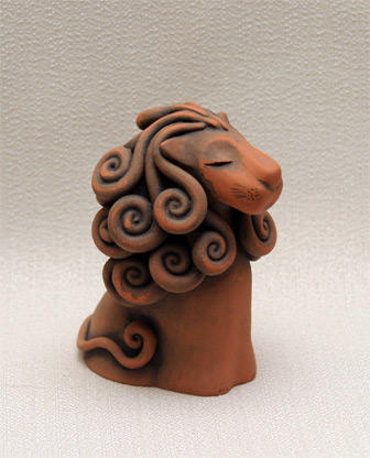 Caramel Lion by TheCeramicsClan on DeviantArt