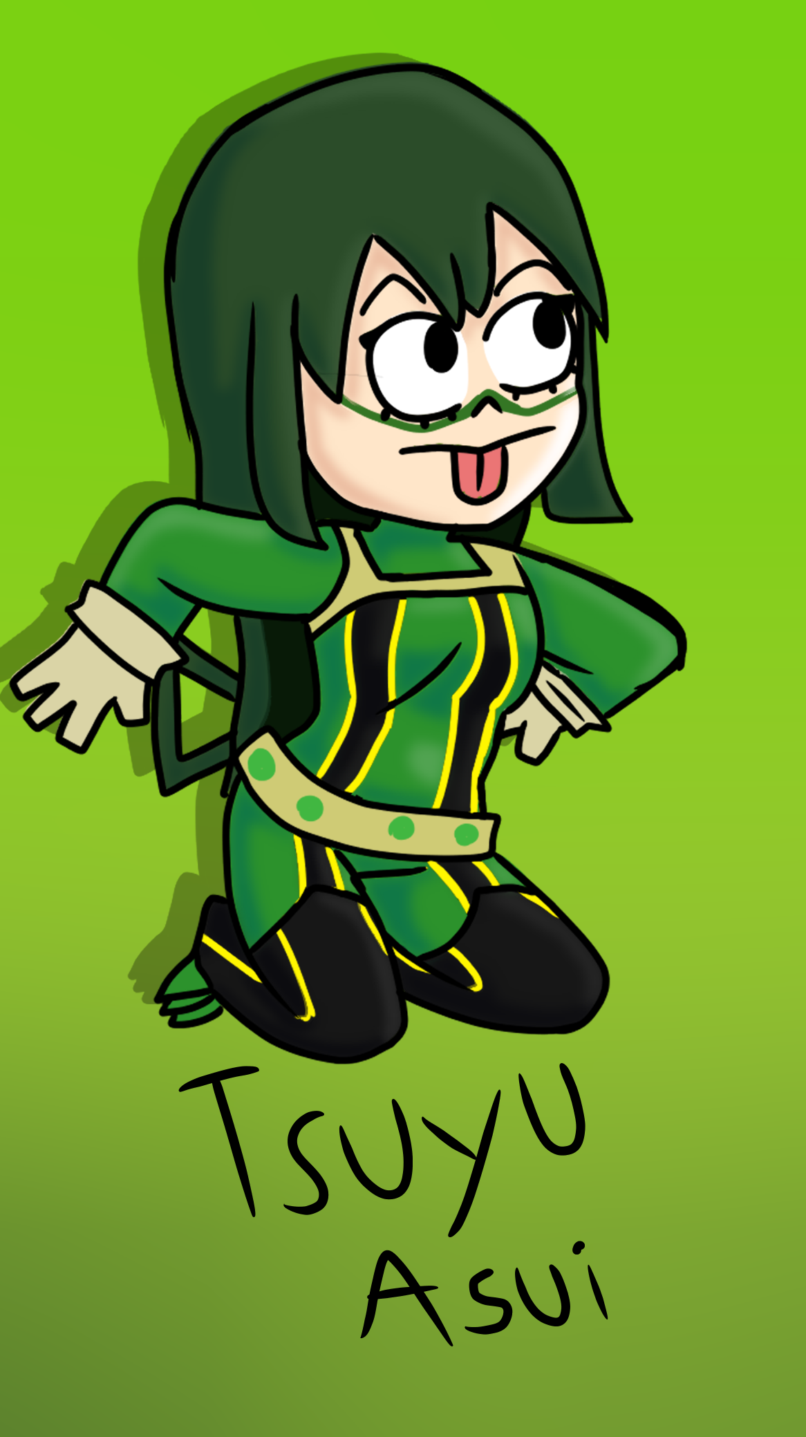 Tsuyu Asui By Dolokig On Deviantart