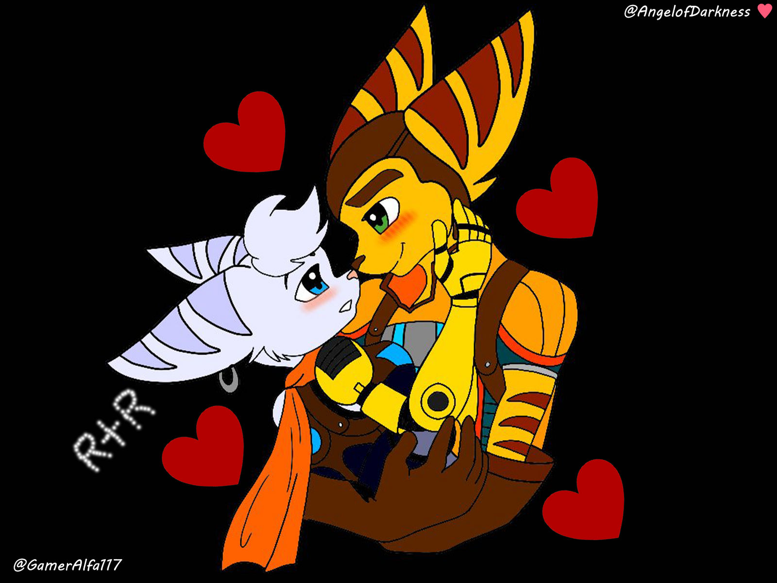 Ratchet X Rivet The Best Lombax Couple Ever By Gameralfa117 On Deviantart