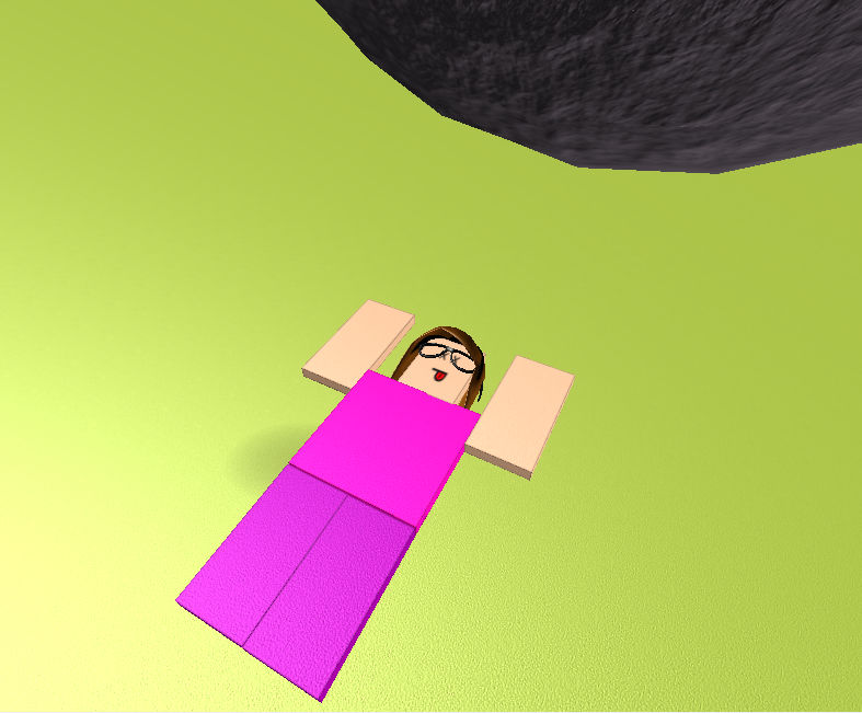 Flattened Girl By A Boulder By Distortingreality On Deviantart