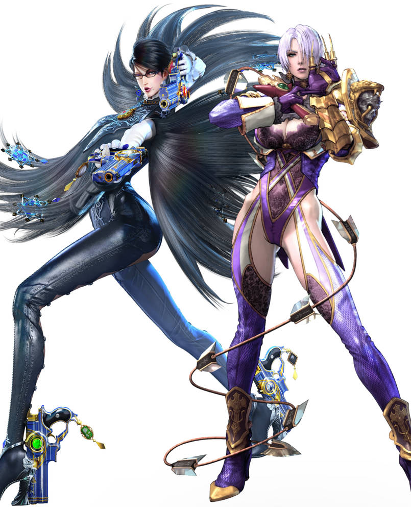 Bayonetta And Ivy Valentine By Eternalashen On Deviantart