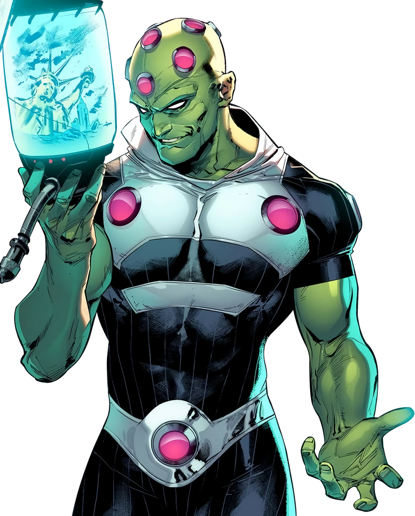 Brainiac (DC) render by EternalAshen on DeviantArt Brainiac (DC) render by EternalAshen on DeviantArt