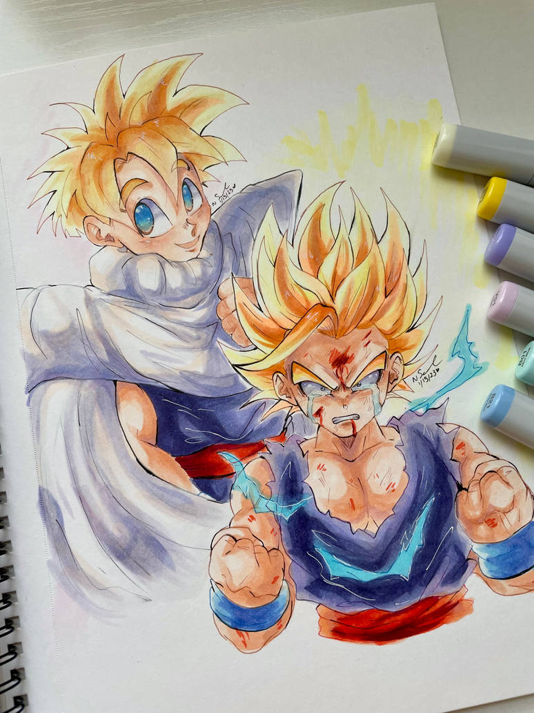 Cell Saga Gohan By Dbz Senpai On Deviantart