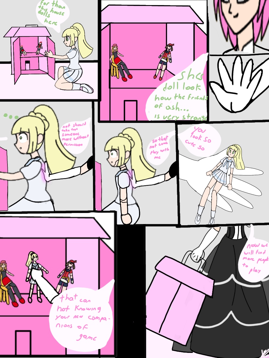Lillie Turned Into A Doll By Diegosagiro On Deviantart