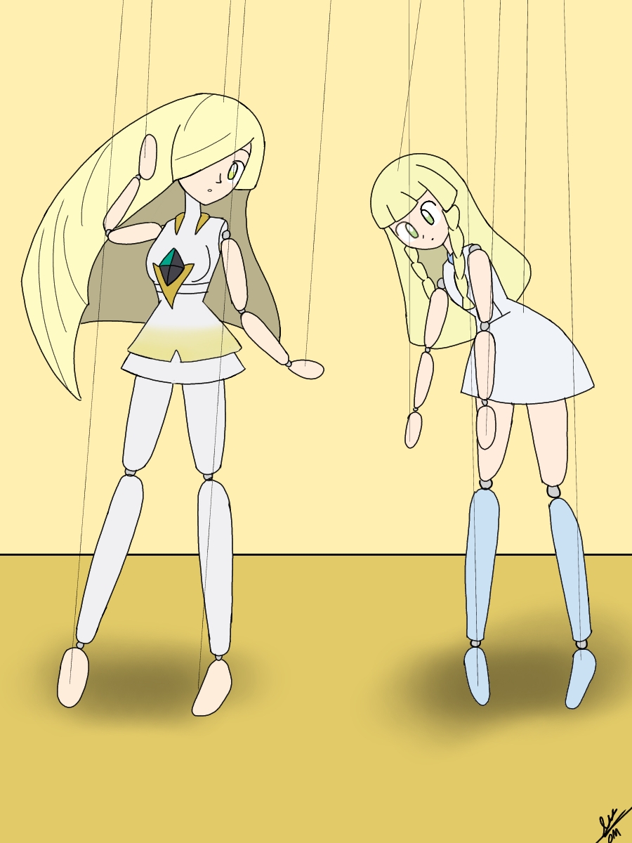 Lusamine And Lillie Marionettes By Diegosagiro On Deviantart