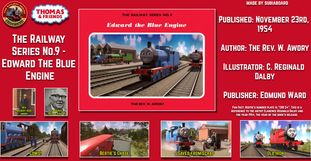 The Railway Series No.9 - Edward The Blue Engine by Subiaboard on ... The Railway Series No.9 - Edward The Blue Engine by Subiaboard on ...