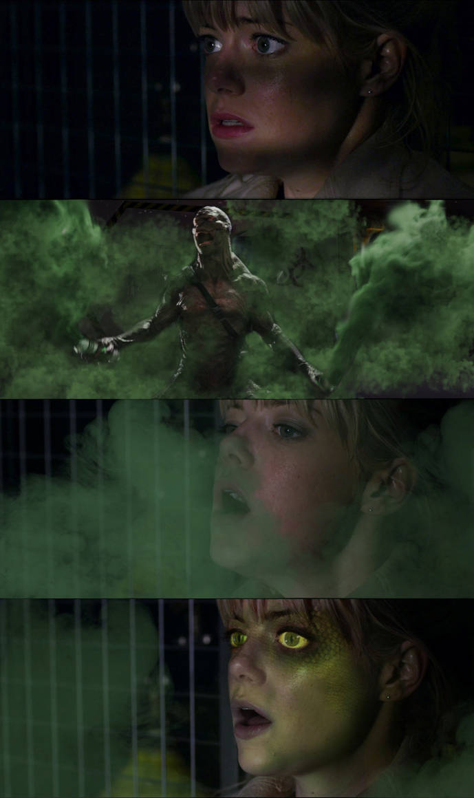 Gwen Transforms Into A Lizard By Asatuyu On Deviantart