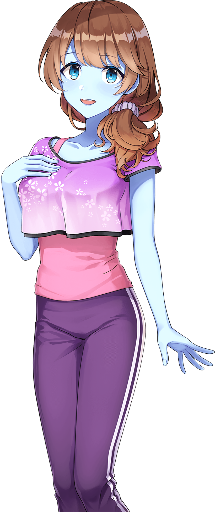 Blue Skinned Miharu 2 By Alexargentin On Deviantart