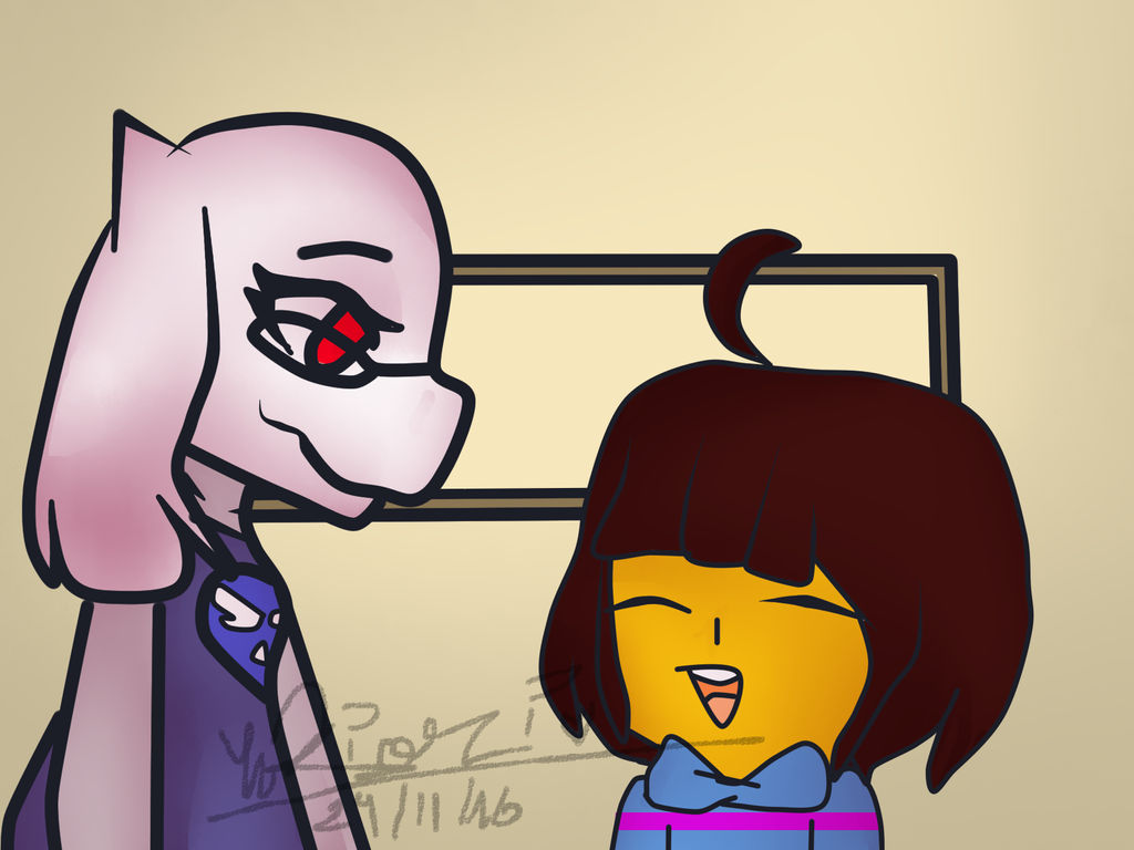 Frisk And Tori By Junne7p On Deviantart