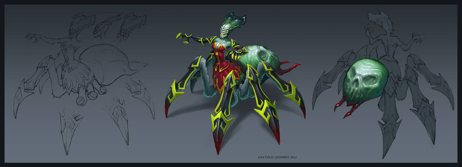 Spider Queen By Khezug On Deviantart