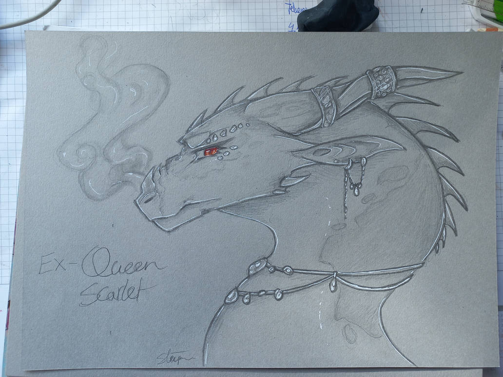 Ex-queen Scarlet doodle by SleiphnirDrawings on DeviantArt Ex-queen Scarlet doodle by SleiphnirDrawings on DeviantArt