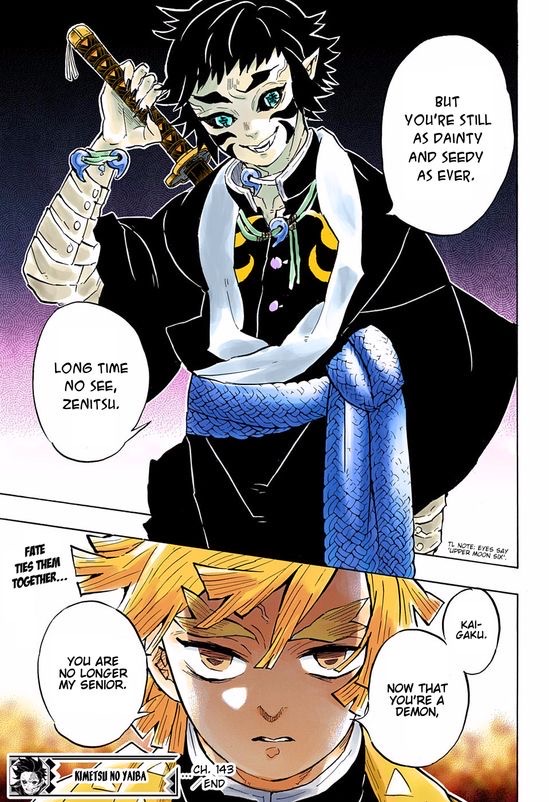 Zenitsu Vs Kaigaku By Animefan0526 On Deviantart