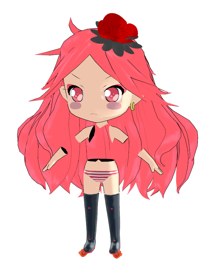 Mmd Rose By Cherrybeam On Deviantart