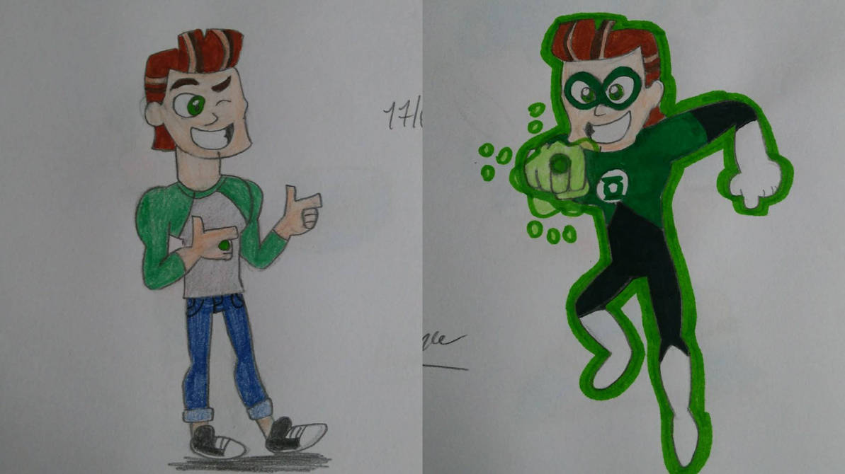 Hal Jordan Aka Green Lantern By Gigi Sonicandgumball On Deviantart