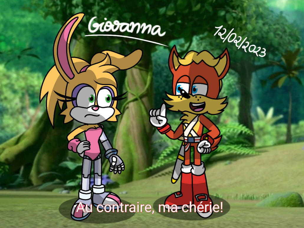 Valentines Bunnie and Antoine by Gigi-SonicandGumball on DeviantArt Valentines Bunnie and Antoine by Gigi-SonicandGumball on DeviantArt