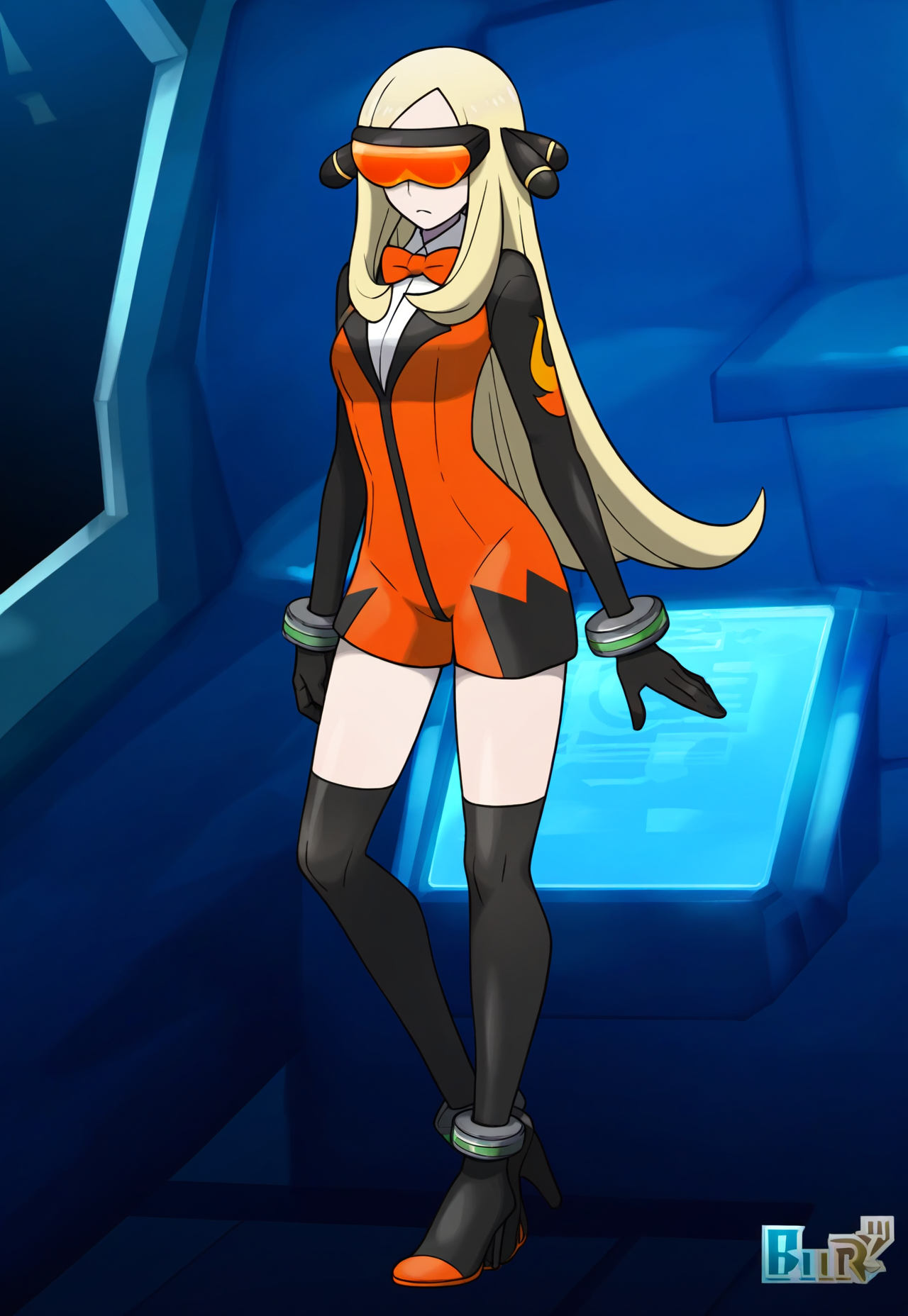 Team Flare Scientist Cynthia By Someone892 On Deviantart