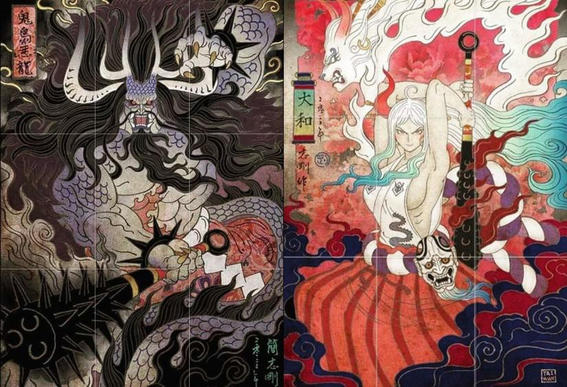 Kaido Vs Yamato By Justin96636 By Savageman53 On Deviantart