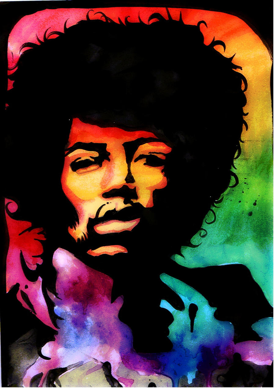 Jimi Hendrix By Lazybella On Deviantart