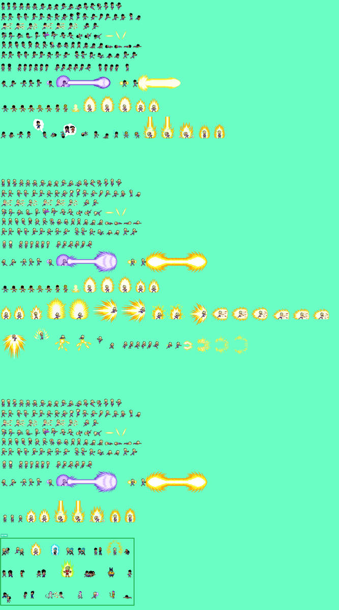 Dbs Cabba Lswr Sprite Sheet By Ssjstorm18 On Deviantart